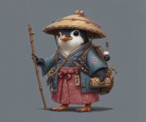 Traveler Japanese Penguin Live Wallpaper - MyLiveWallpapers.com