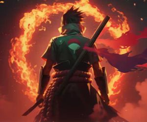 Sasuke Ring of Fire Series Live Wallpaper - MyLiveWallpapers.com