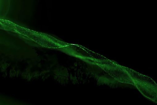 Color Wave Depth Parallax Wallpaper - MyLiveWallpapers.com