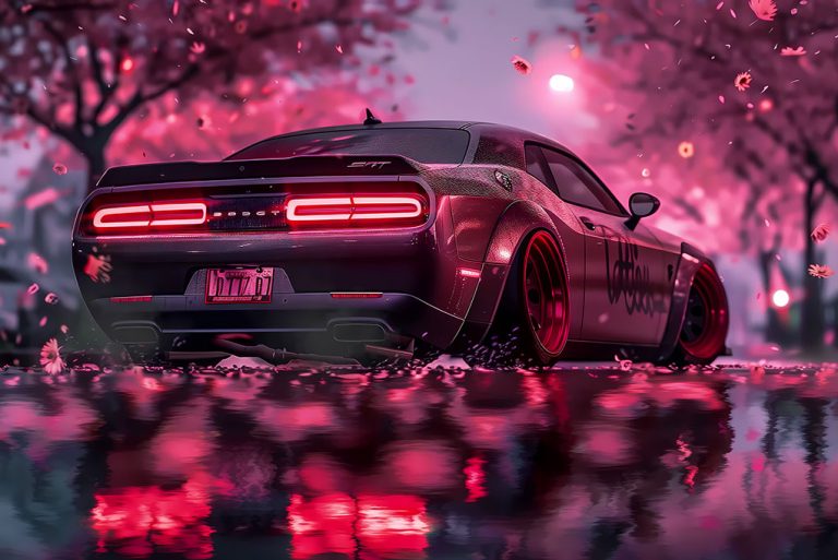 Dodge Demon 170 Depth Parallax Wallpaper - MyLiveWallpapers.com