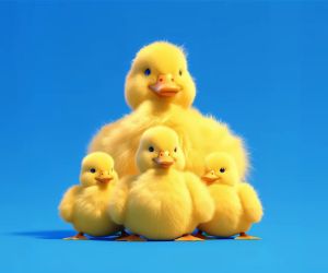 Cute Yellow Ducks Live Wallpaper - MyLiveWallpapers.com