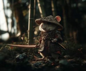 Hamster Samurai Live Wallpaper - MyLiveWallpapers.com