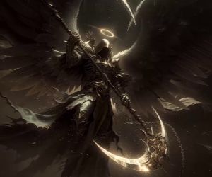 Majestic Angel Reaper Live Wallpaper - MyLiveWallpapers.com