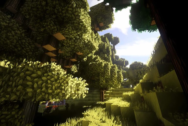 Minecraft Depth Parallax Wallpaper - MyLiveWallpapers.com