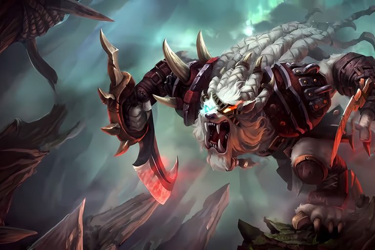 Rengar LOL Depth Parallax Wallpaper - MyLiveWallpapers.com