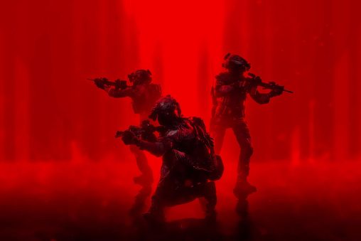 Red Elite Team Depth Parallax Wallpaper - MyLiveWallpapers.com