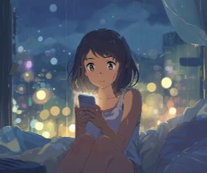 Late Night Text Live Wallpaper - MyLiveWallpapers.com