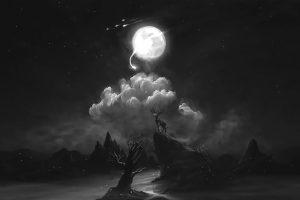 Dark Sky Depth Parallax Wallpaper - MyLiveWallpapers.com