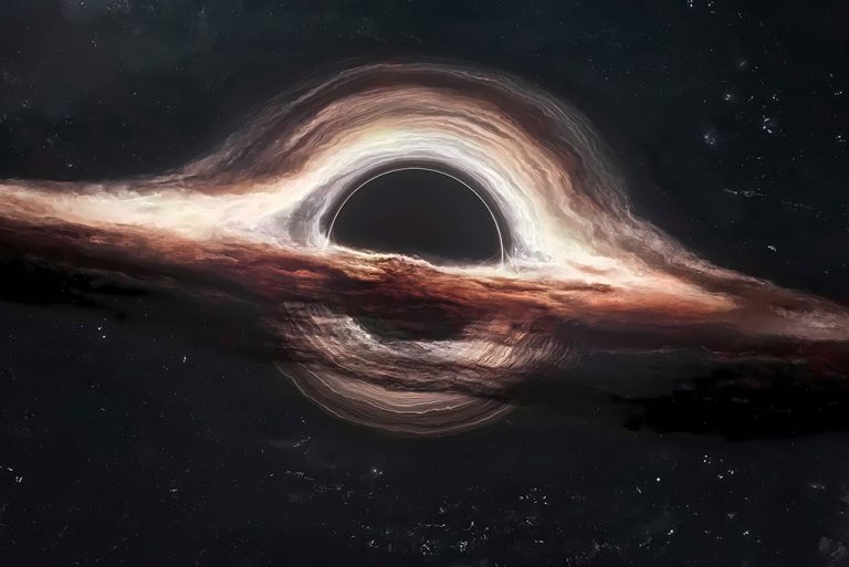 Mesmerizing Black Hole Depth Parallax Wallpaper - MyLiveWallpapers.com