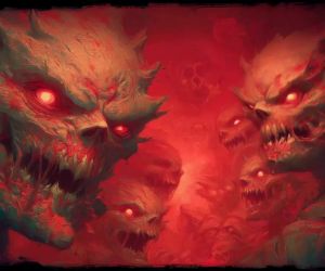 Red Demons Live Wallpaper - MyLiveWallpapers.com