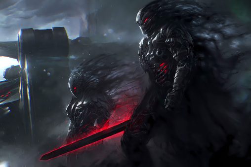 Alien Soldiers Depth Parallax Wallpaper - MyLiveWallpapers.com