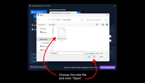 How to install MyLiveWallpaper software - MyLiveWallpapers.com