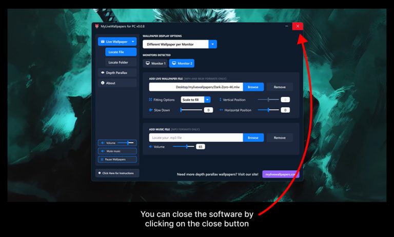 How to install MyLiveWallpaper software - MyLiveWallpapers.com