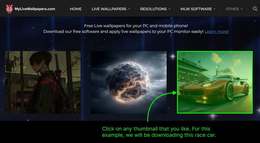 How To Set Live Wallpaper for Your Desktop Using MLW Software ...